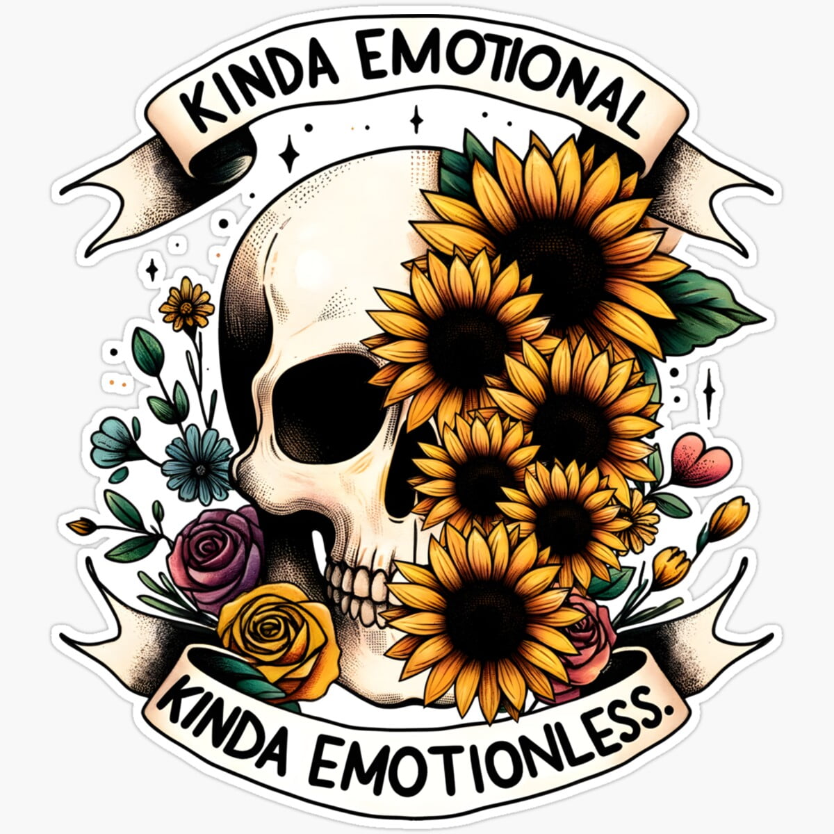 Kira Kinda emotional, kinda emotionless Sticker Decorative Laptop ...