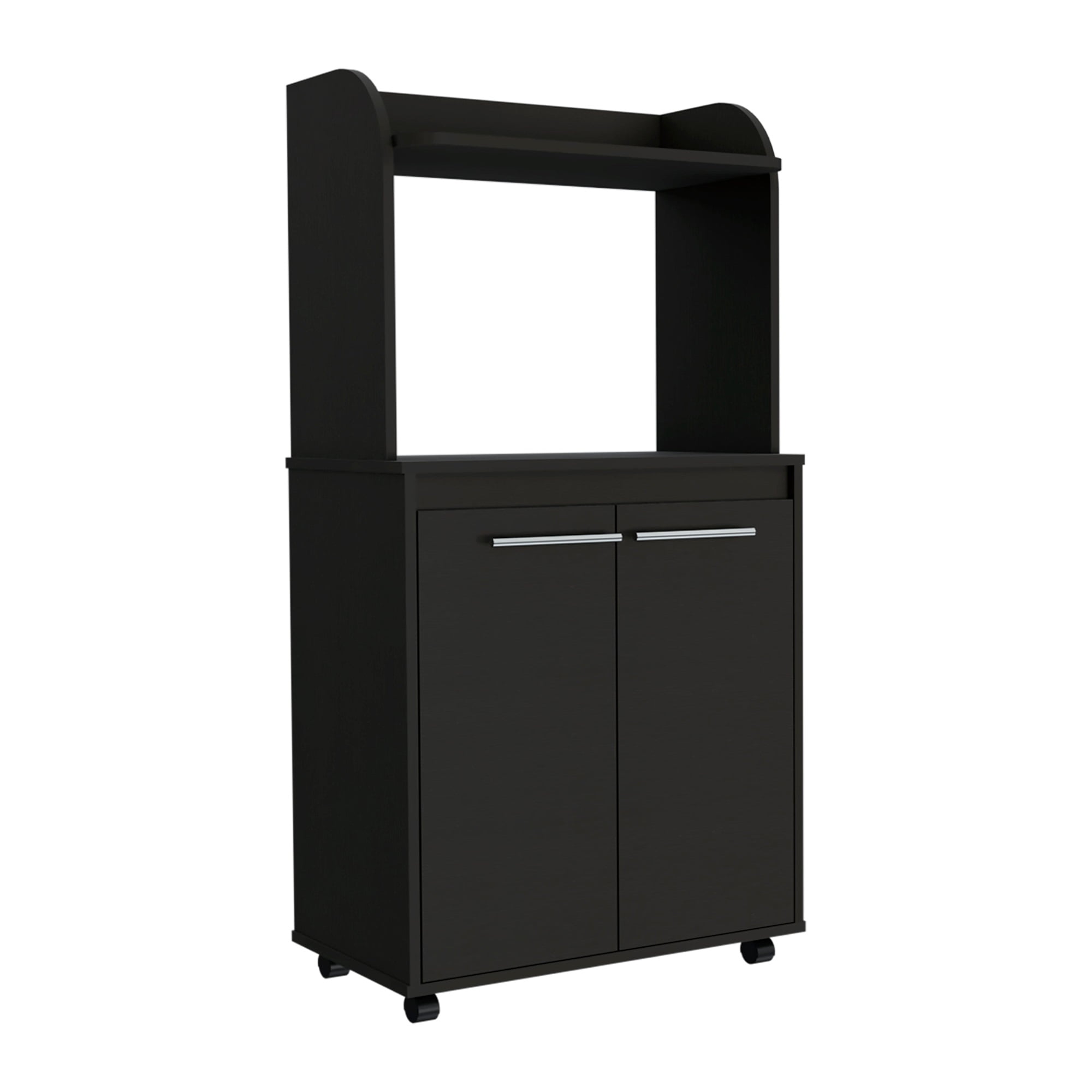 Kira Kitchen Kart -Kitchen -Black - Walmart.com