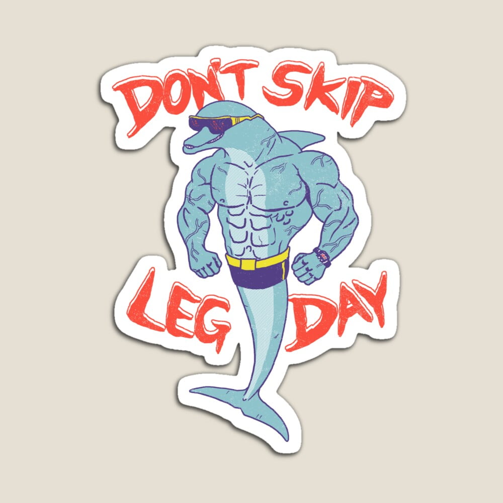 Kira - Leg Day Sticker - 2926 Hot Trending Vinyl Stickers - Walmart.com