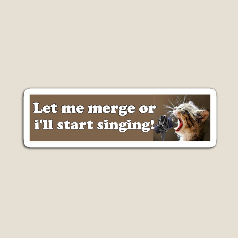 Kira - Let Me Merge Or I'Ll Start Singing Funny Cute Sticker - 2159 Hot ...