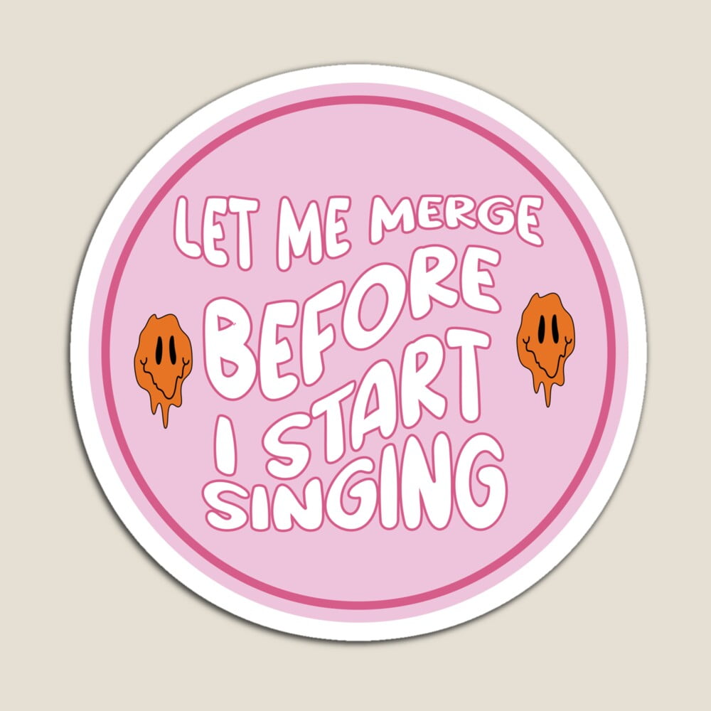 Kira - Let Me Merge Or I'Ll Start Singing Funny Cute Sticker - 2166 Hot ...