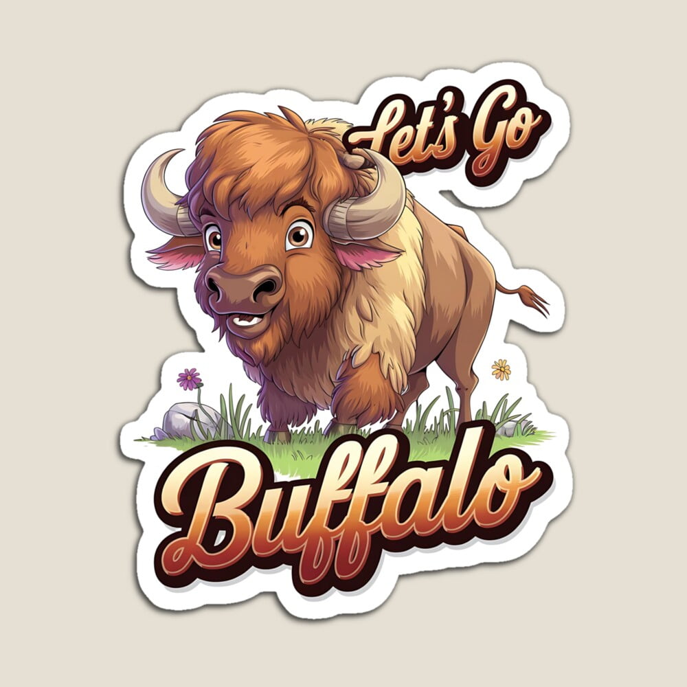 Kira - Let'S Go Buffalo Sticker - 5690 Hot Trending Vinyl Stickers ...