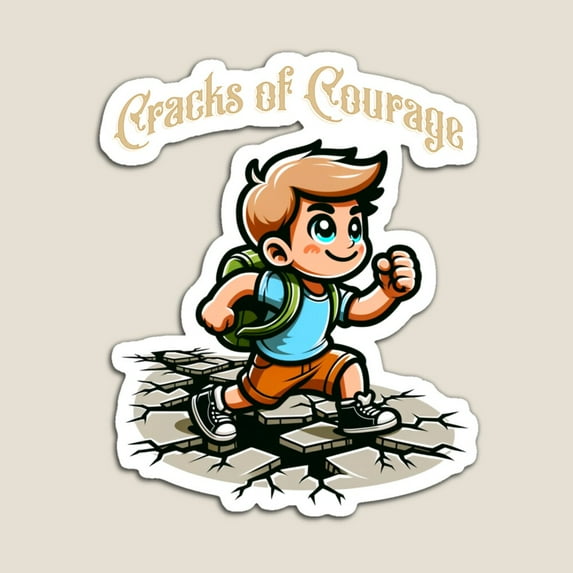 Kira - Limping Ain'T Easy - Cracks Of Courage Sticker - 4309 Hot ...