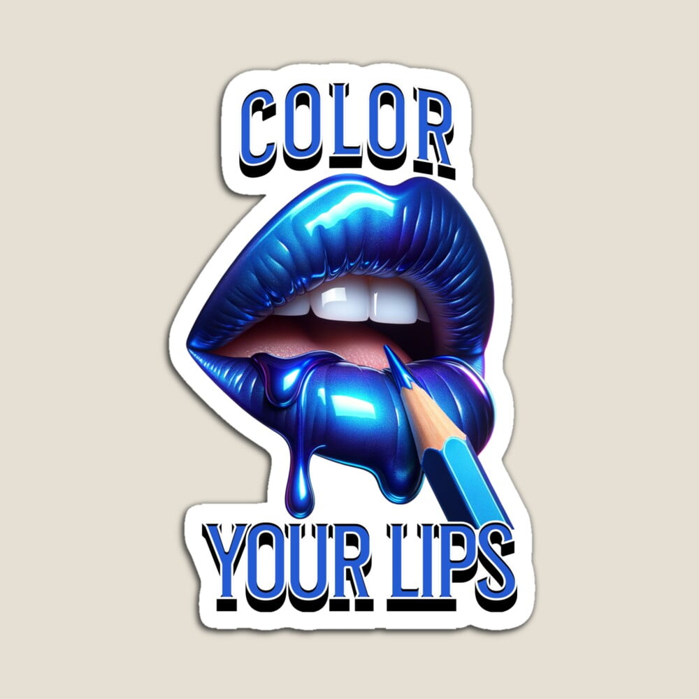 Kira - Lips And Pencil - Lipstick Cherry - Artificial Flavors - Sticker ...