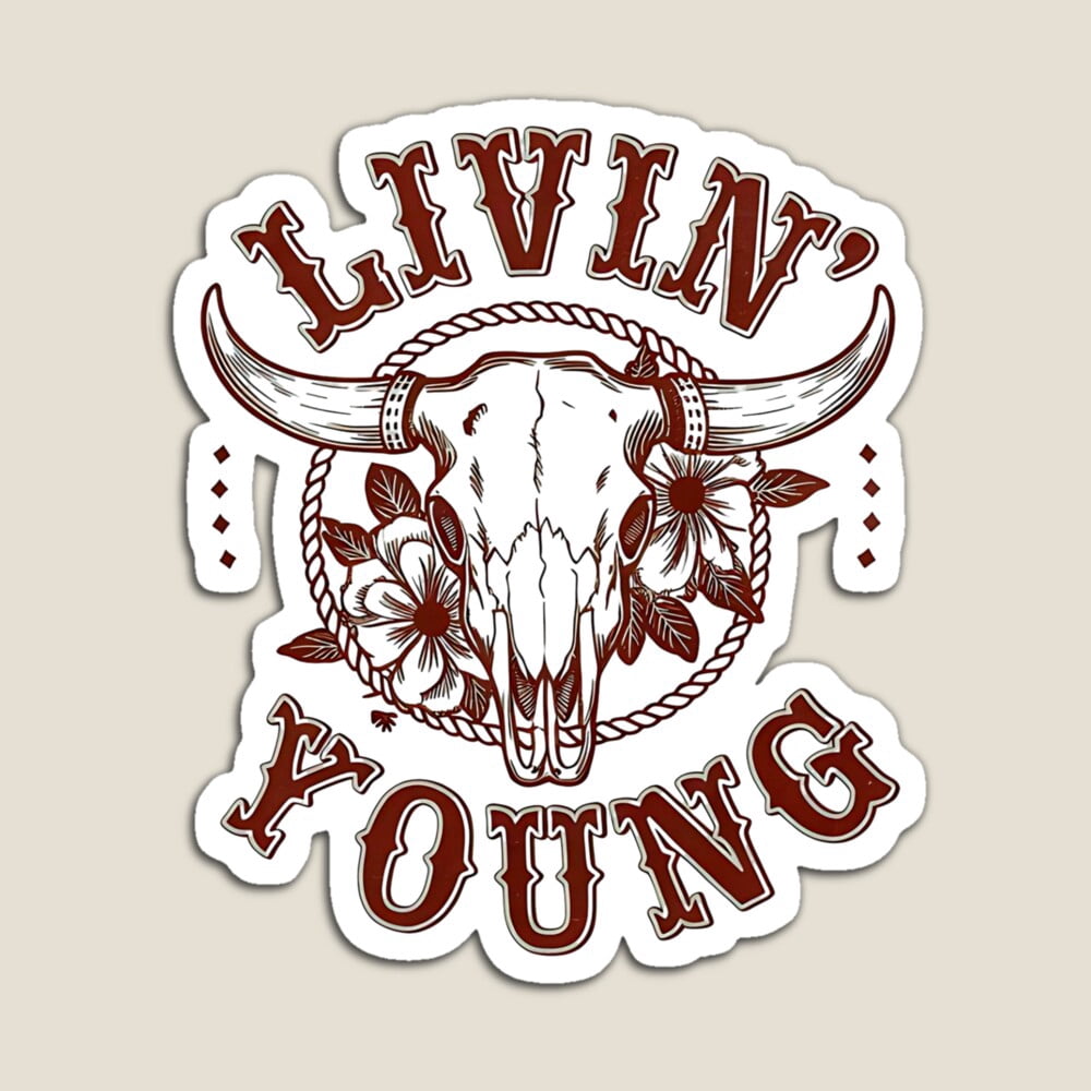 Kira - Livin' Young Sticker - 7868 Hot Trending Vinyl Stickers ...