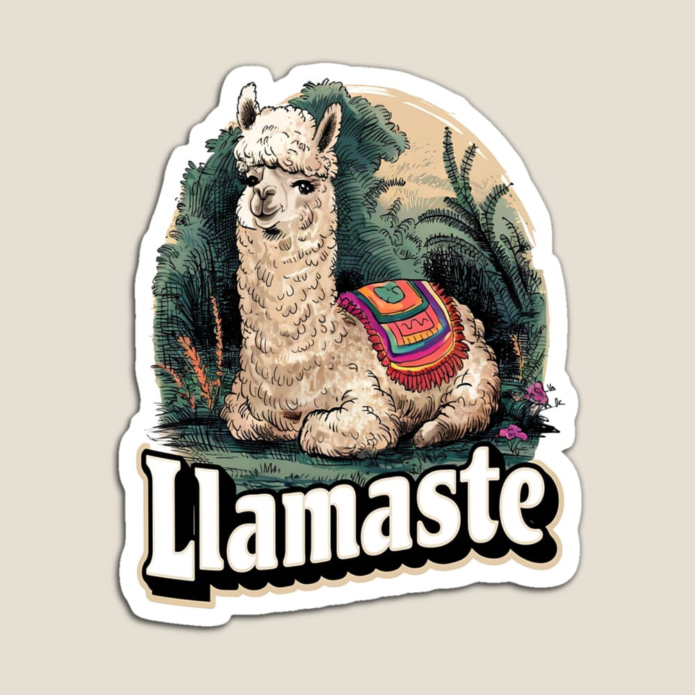 Kira - Llamaste Sticker - 5102 Hot Trending Vinyl Stickers - Walmart.com
