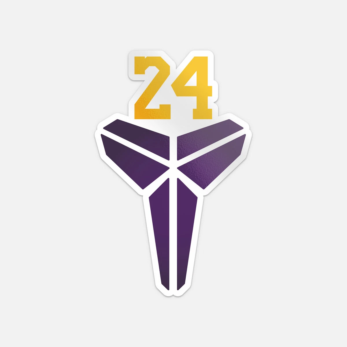 Kira Logo 24 Basketball - Los Angeles Sticker Art Decal Waterproof ...