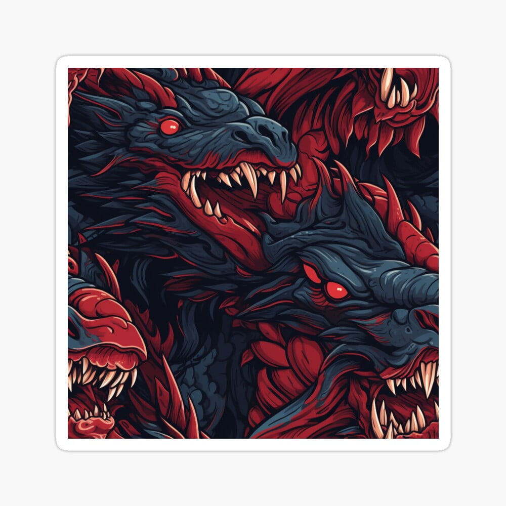 Kira Magnificent Dragon Sticker - Kir 276 Hot Trending Vinyl Stickers ...