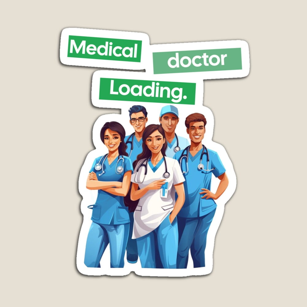 Kira - Medical Doctor Loading Sticker - 4172 Hot Trending Vinyl ...