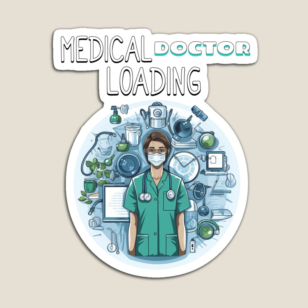Kira - Medical Doctor Loading Sticker - 4173 Hot Trending Vinyl ...