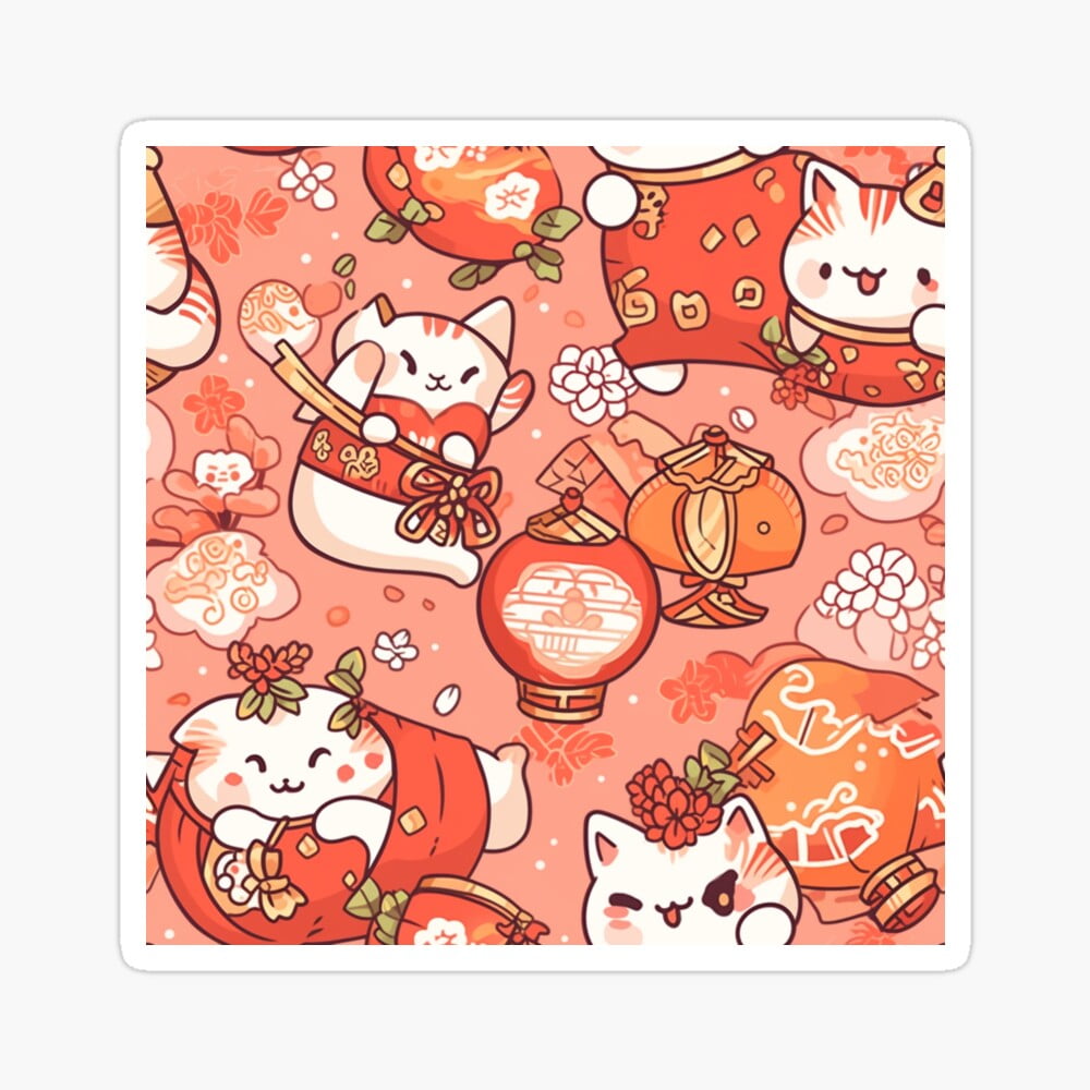 Kira Meow? Glossy Sticker - Kir 813 Decorative Laptop, Phone Stickers ...