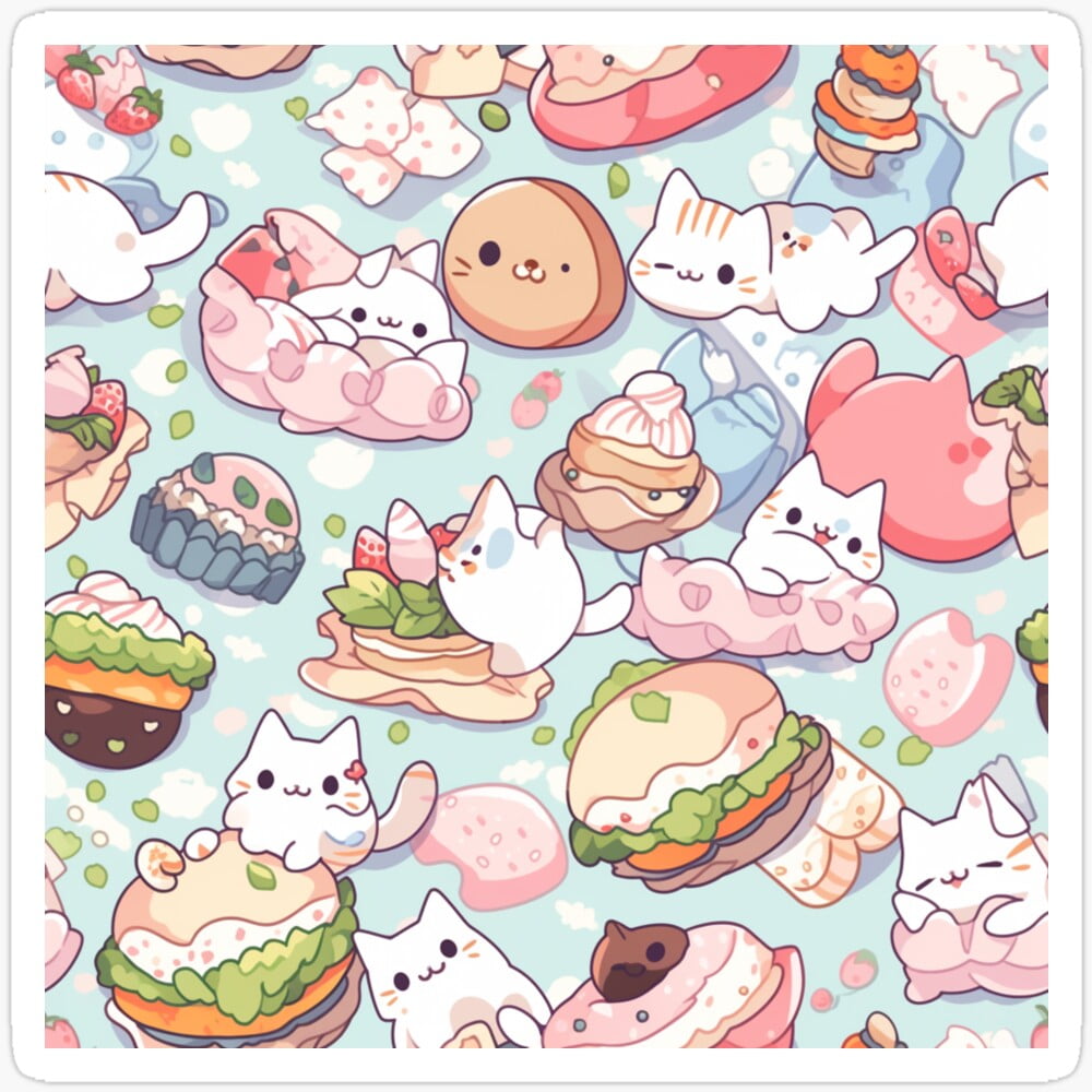 Kira Meow? Sticker - Kir 2522 Hot Trending Vinyl Stickers - Walmart.com