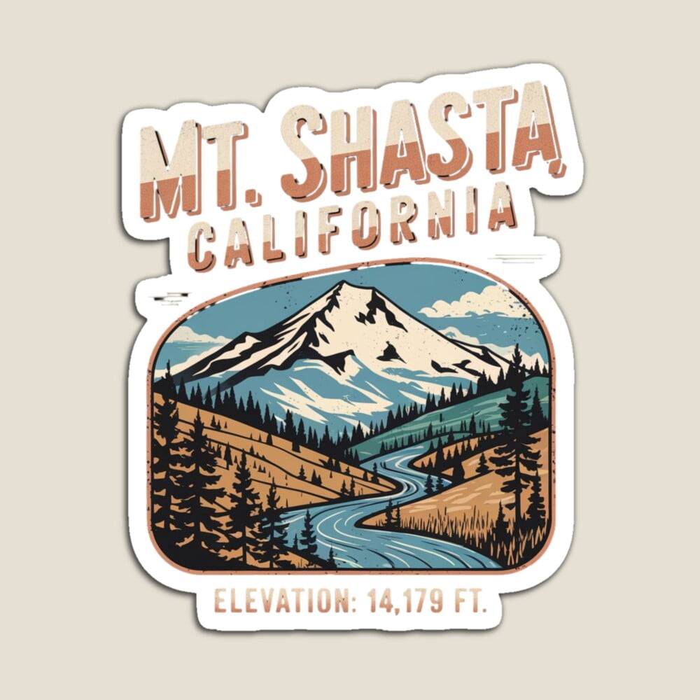 Kira - Mt Shasta Sticker - 7787 Hot Trending Vinyl Stickers - Walmart.com