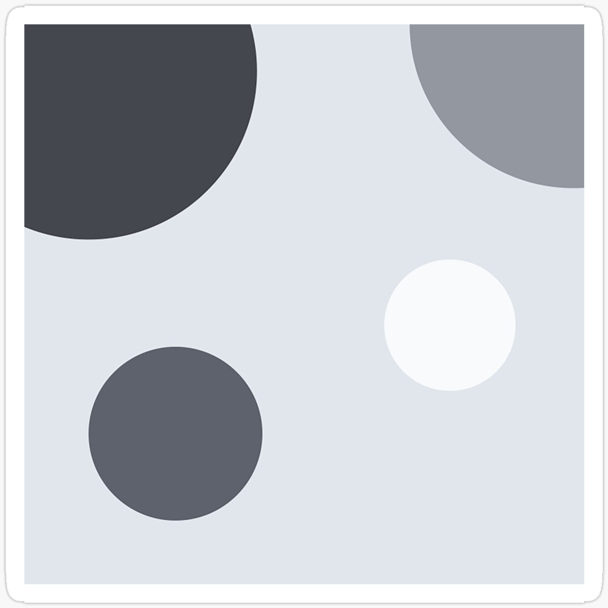 Kira Muffin Pattern Bluey Glossy Sticker Waterproof Sticker for Water ...