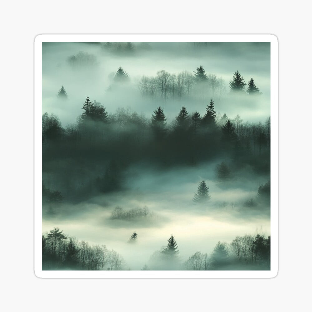 Kira Mystery In The Heart Of The Forest Sticker - Kir 1591 Decorative ...
