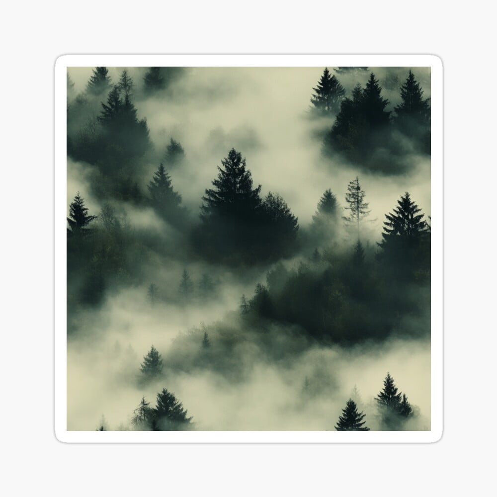 Kira Mystery In The Heart Of The Forest Sticker - Kir 1612 Decorative ...
