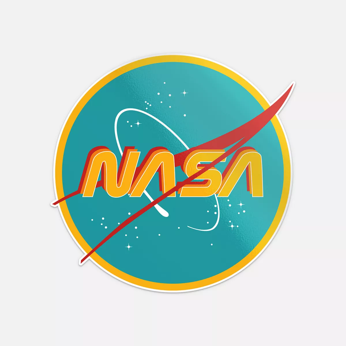 Kira Nasa Retro Vinyl Sticker Decal Waterproof Sticker for Water ...