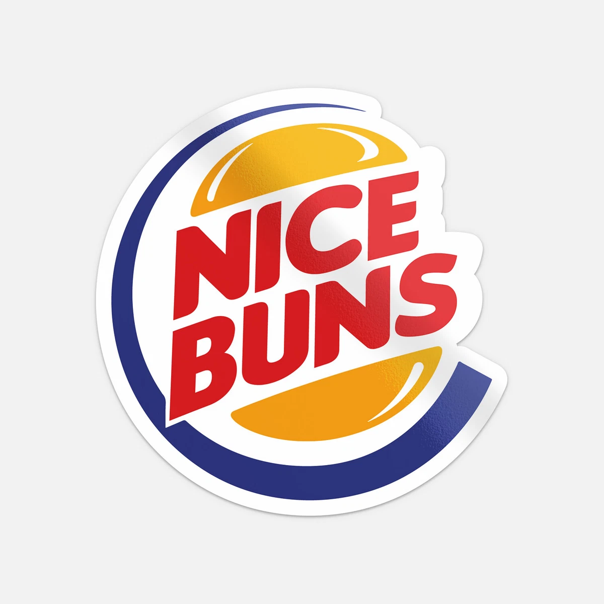 Kira Nice Buns Funny Car Bumper Vinyl Sticker Decal Waterproof Sticker ...