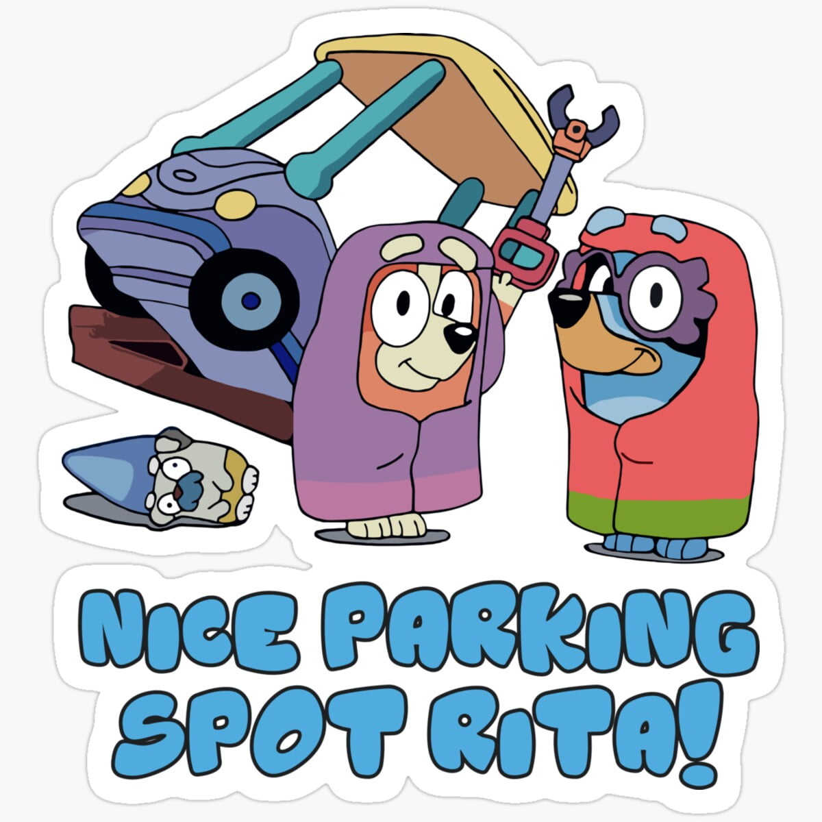 Kira Nice Parking Spot Rita Sticker Waterproof Sticker for Water ...