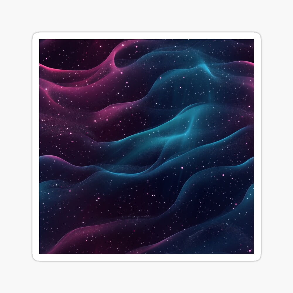 Kira Northern Waves And Points Of Light Sticker - Kir 1948 Decorative ...