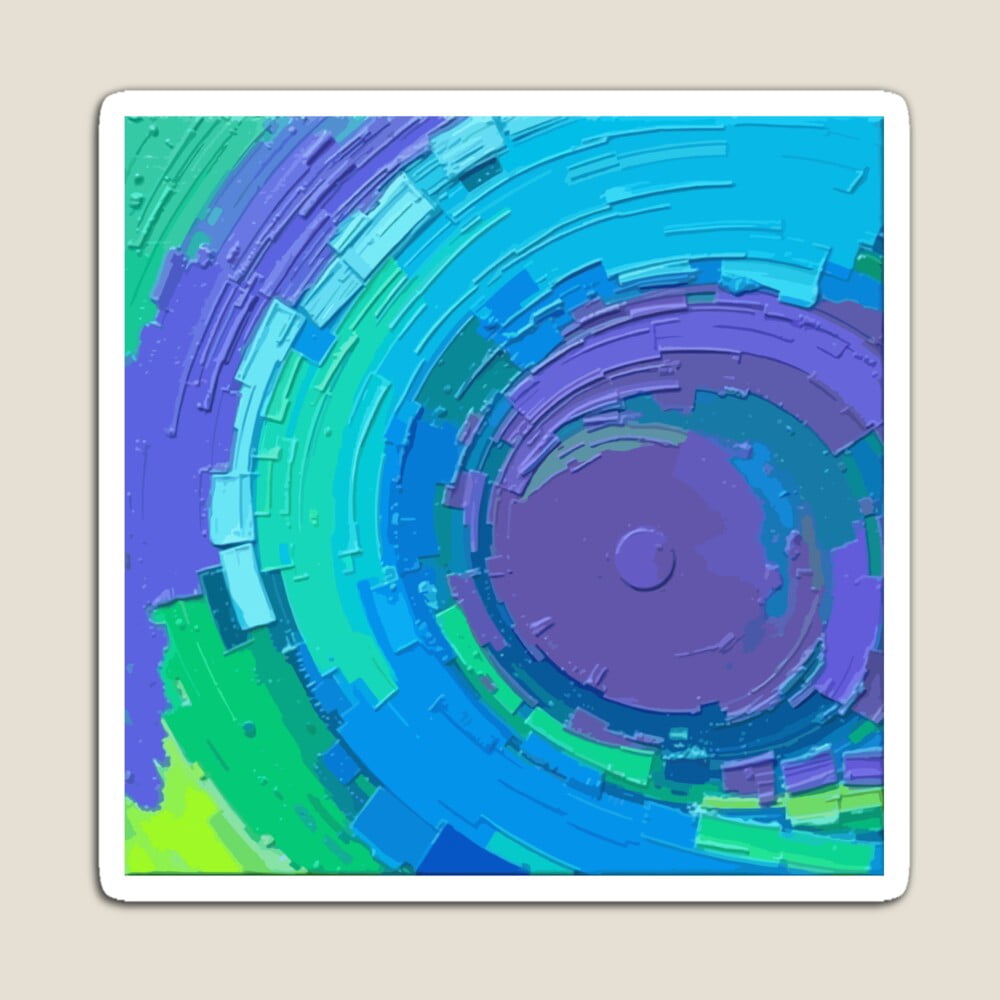 Kira - Oceanic Echoes In Bold Acrylic Sticker - 7059 Hot Trending Vinyl ...