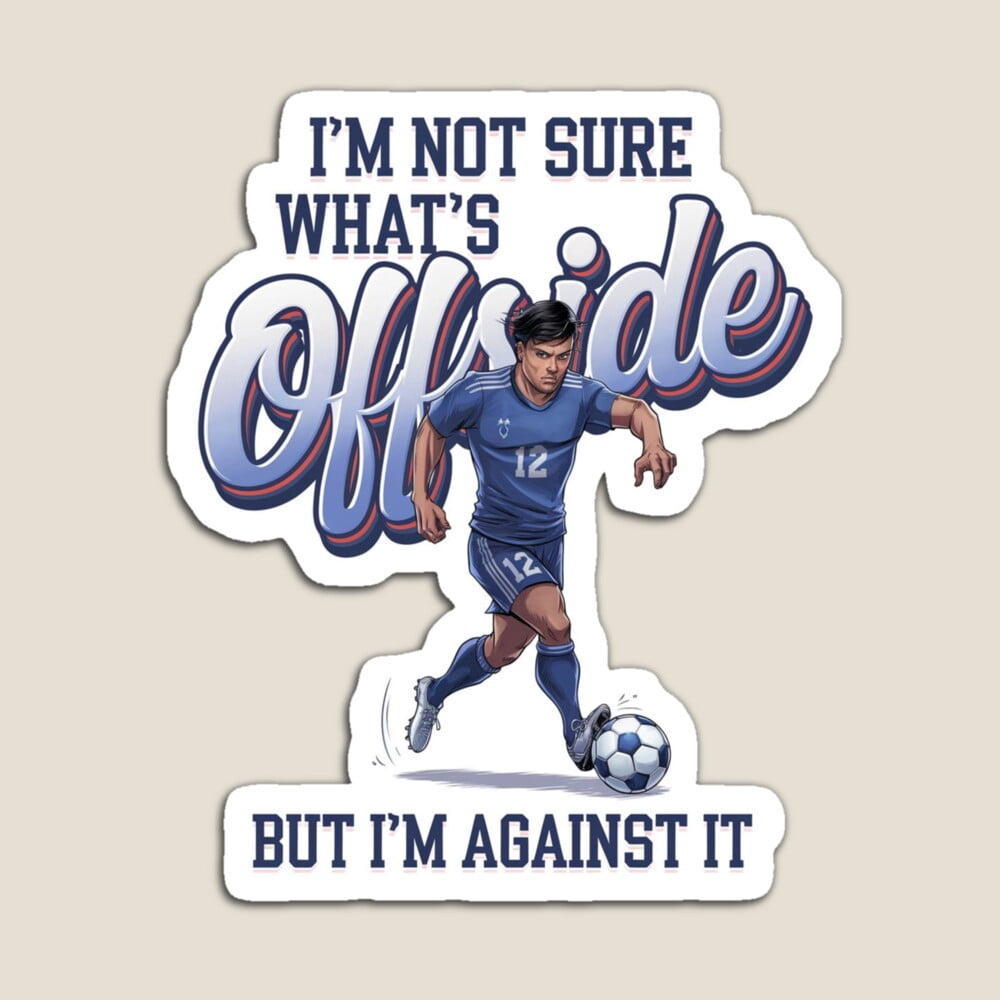 Kira - Offside - Football - Soccer - Referee - Goal Sticker - 6863 Hot ...