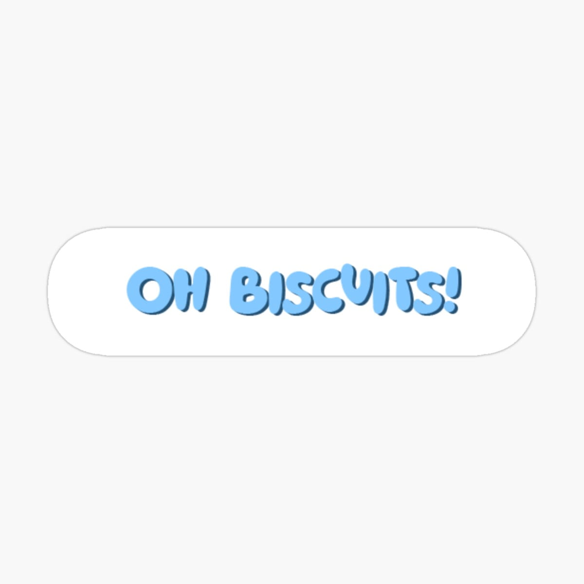Kira Oh Biscuits Sticker Waterproof Sticker for Water Bottles, Laptops ...