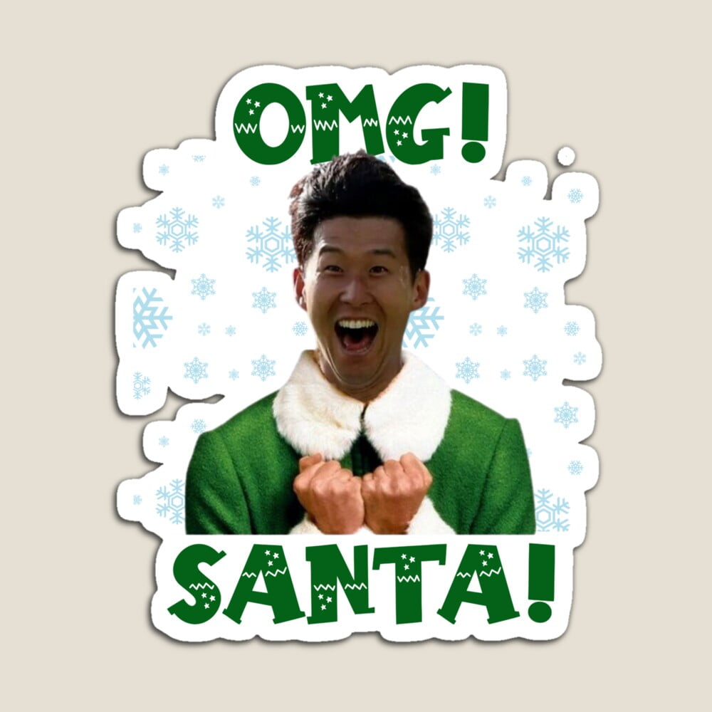 Kira - Omg Santa (Sonny) Sticker Hot Trending Vinyl Stickers - Walmart.com