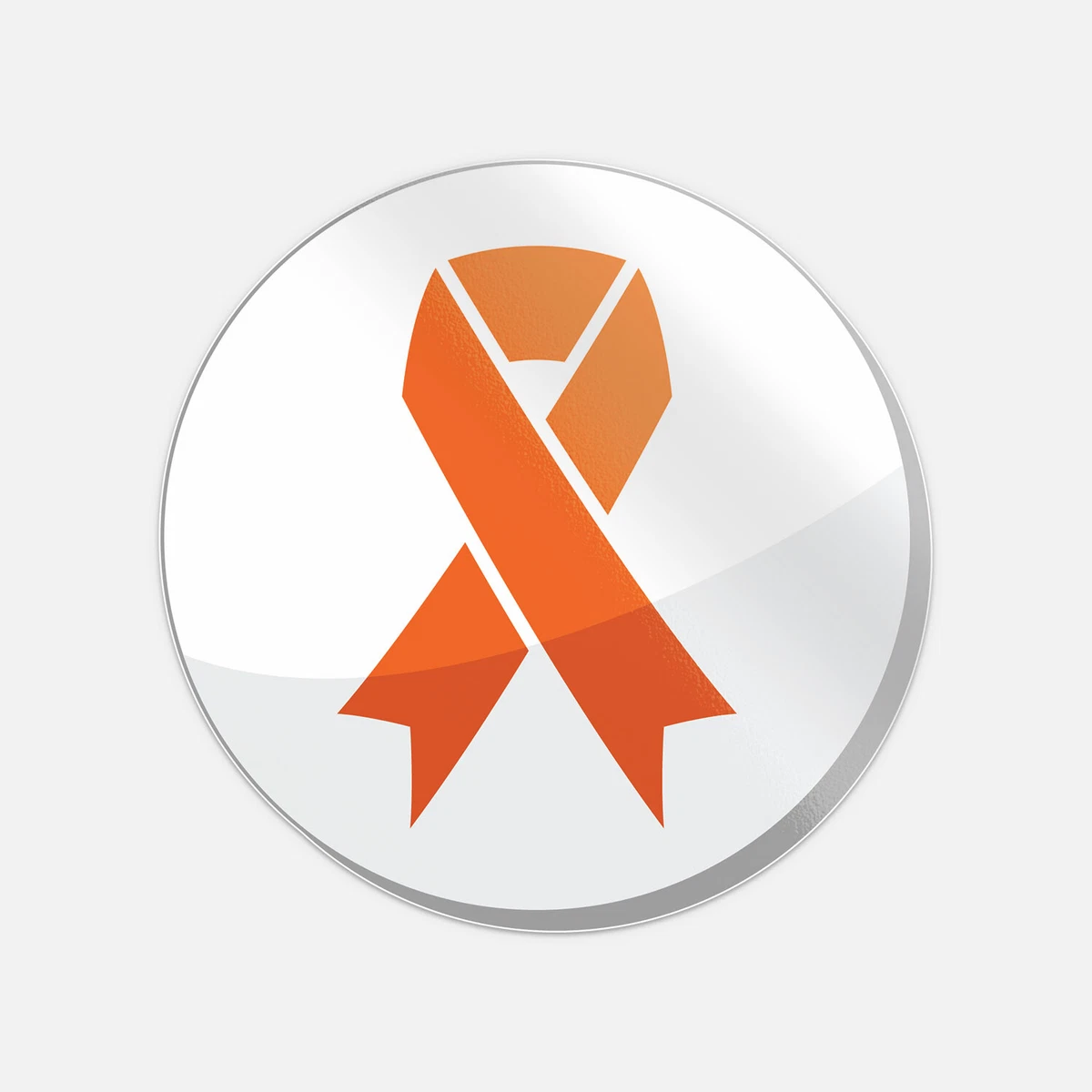 Kira Orange Ribbon - Leukemia, Hunger Vinyl Sticker Decal Waterproof ...