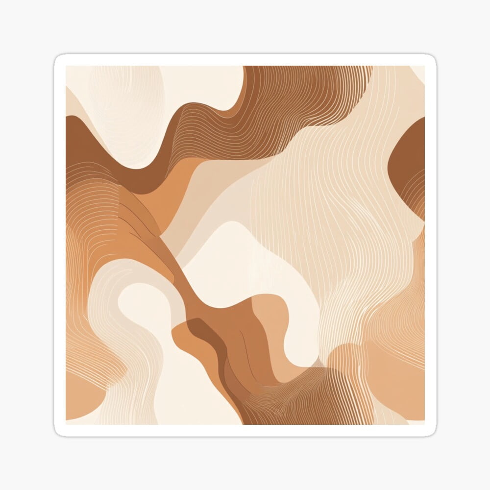 Kira Organic Composition And Serenity Glossy Sticker - Kir 1854 ...