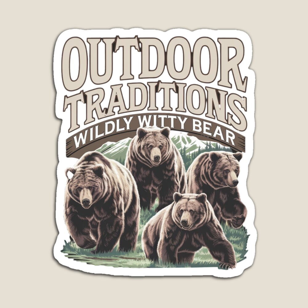 Kira - Outdoor Traditions - Bare Feet - Northern Wildeness Sticker ...
