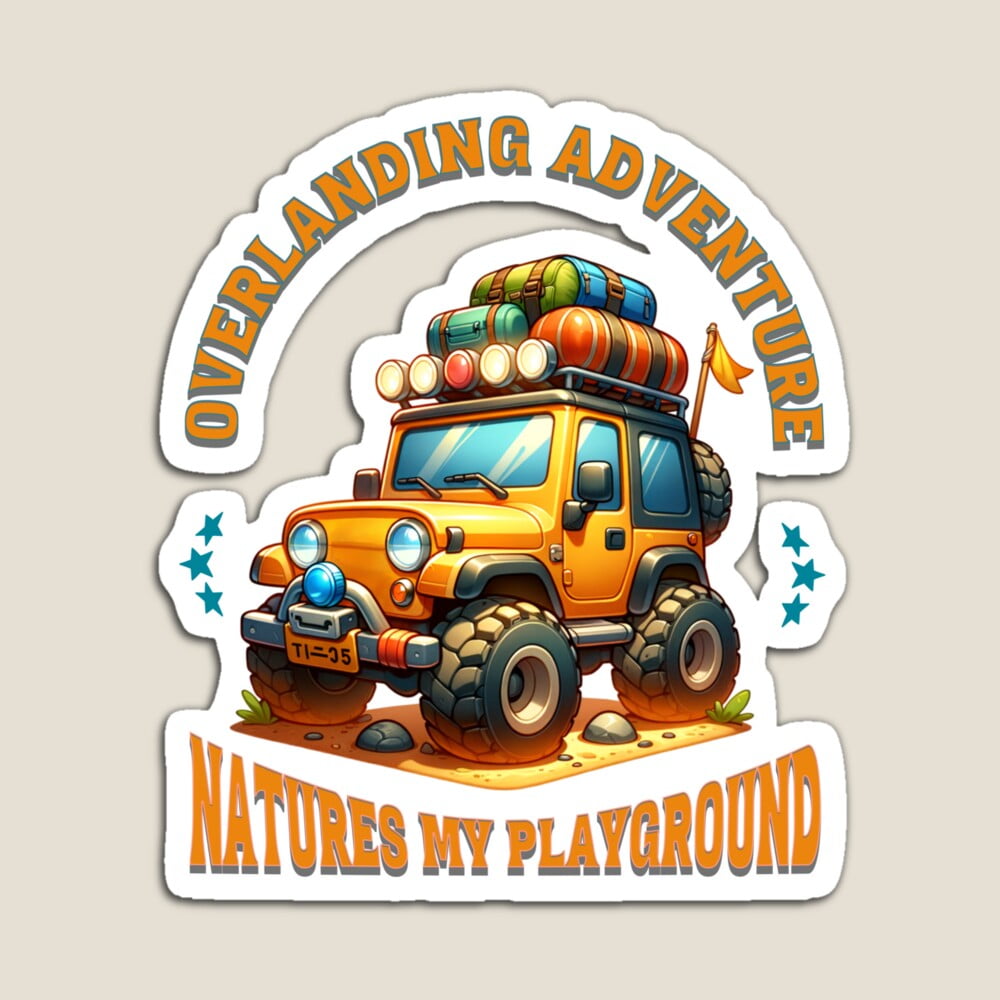 Kira - Overlanding Adventure Sticker - 4679 Hot Trending Vinyl Stickers ...