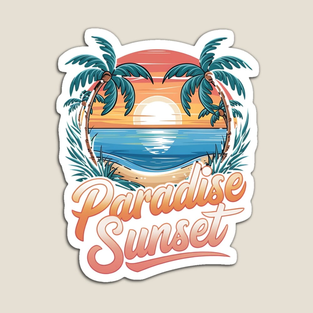 Kira - Paradise Sunset - Less Worries More Palms - Think Palm Trees ...