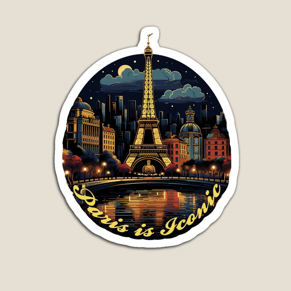 Kira - Paris Is Iconic - France Travel Lovers Sticker - 3358 Hot ...