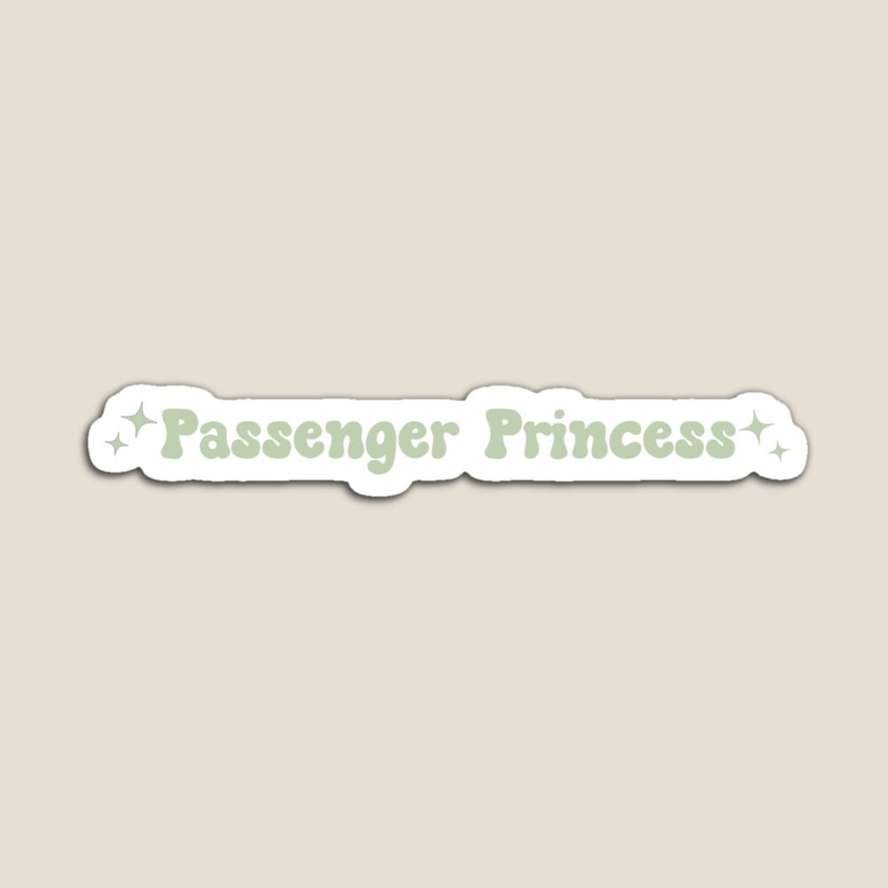 Kira - Passenger Princess Cute Car Mirror Decal Sticker - 2506 Hot ...