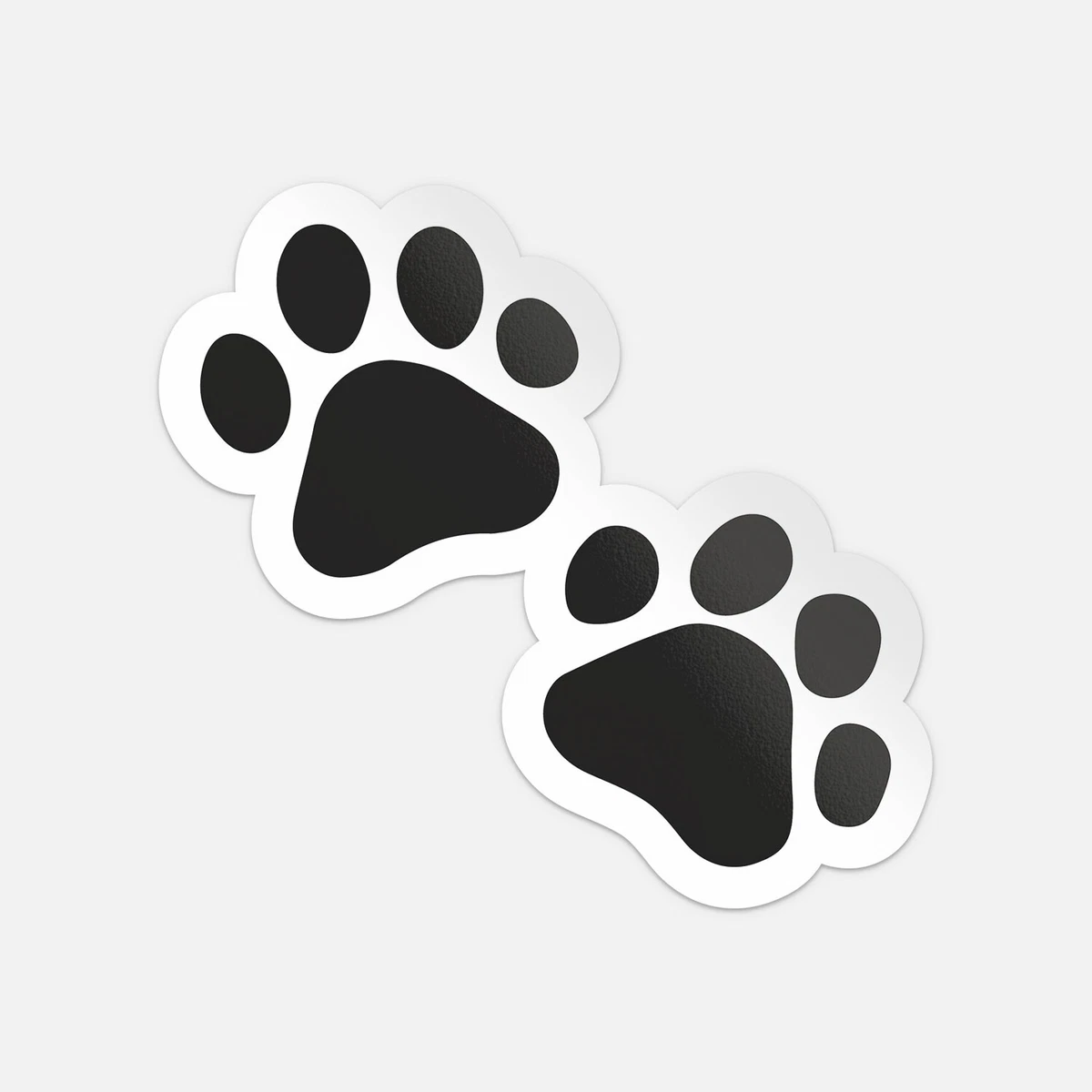 Kira Paws Emoji Cat Car Bumper Vinyl Sticker Decal Waterproof Sticker ...