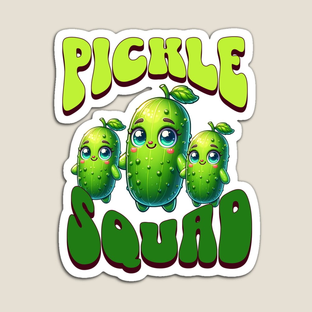 Kira - Pickle Squad Sticker - 7157 Hot Trending Vinyl Stickers - Walmart.com