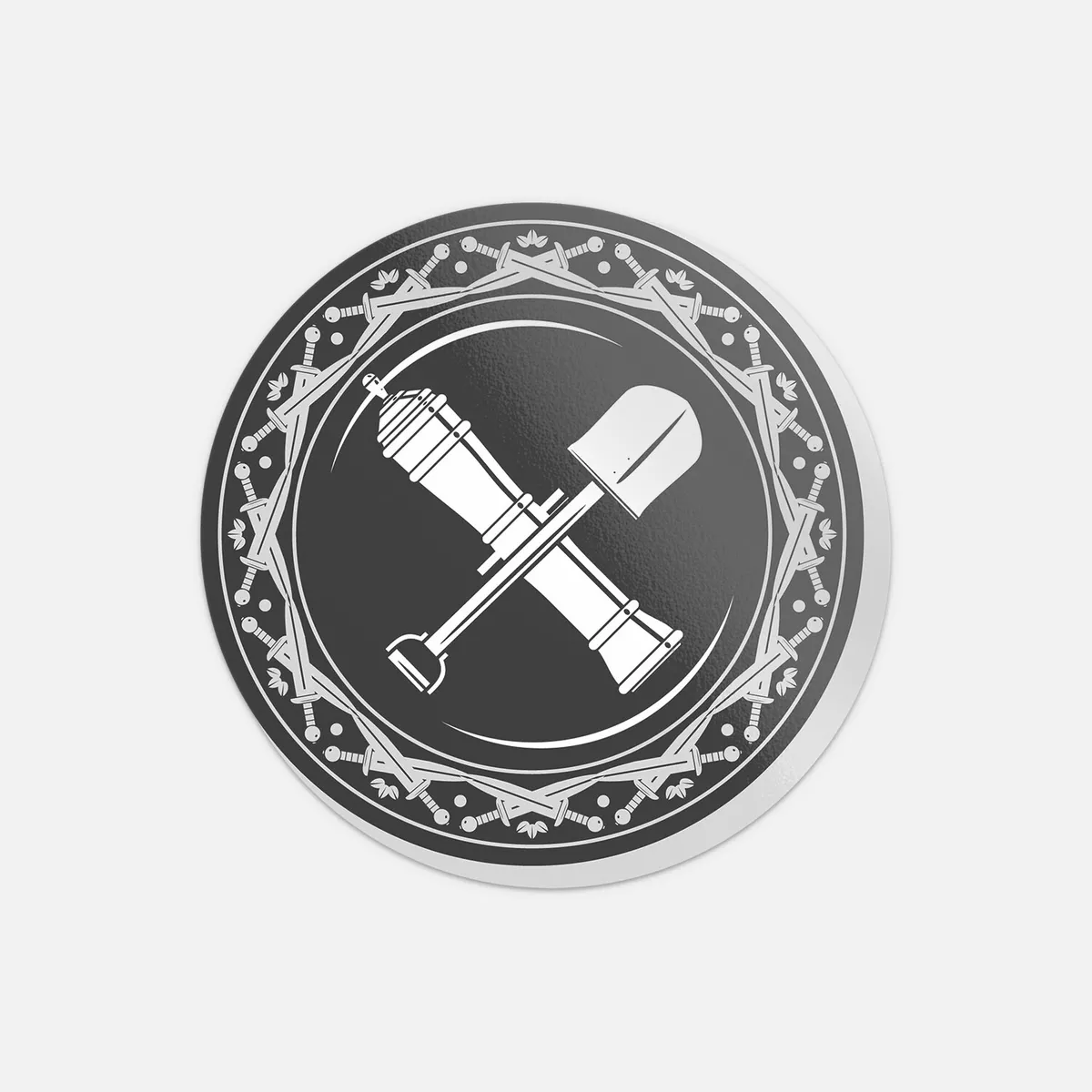 Kira Pirate Chips Cannon Shovel Vinyl Sticker Decal Waterproof Sticker ...