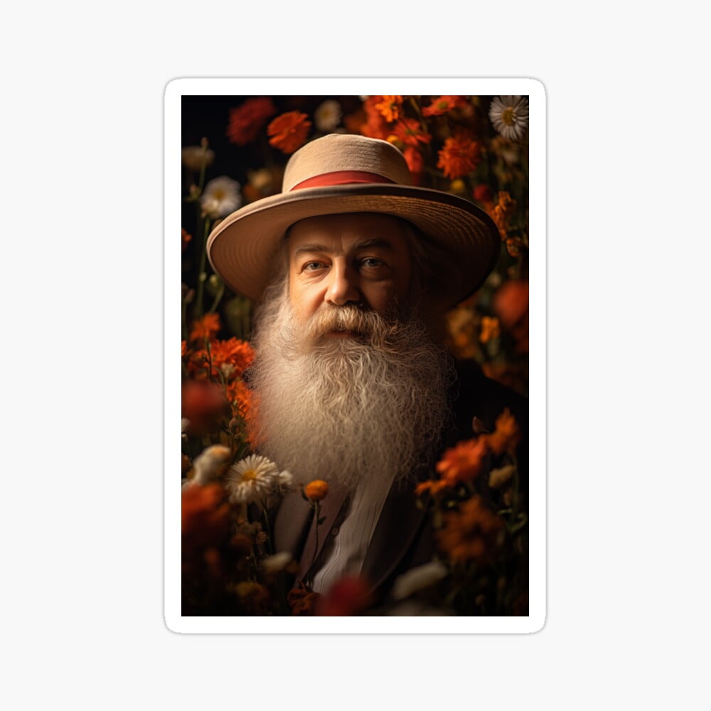 Kira Portrait Of Claude Monet (Tribute) Sticker - Kir 554 Decorative ...