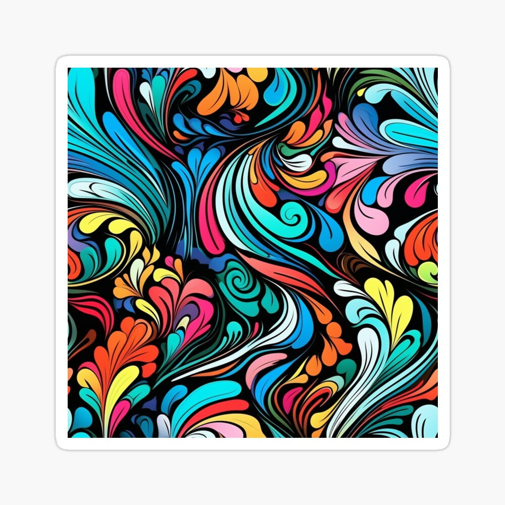 Kira Psychedelic Delirium Glossy Sticker - Kir 1080 Hot Trending Vinyl ...