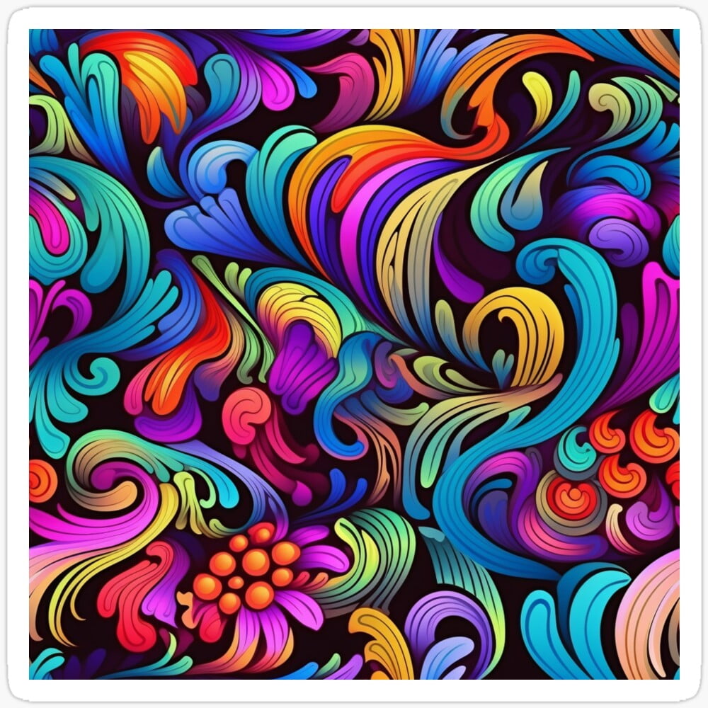 Kira Psychedelic Delirium Sticker - Kir 2600 Hot Trending Vinyl ...