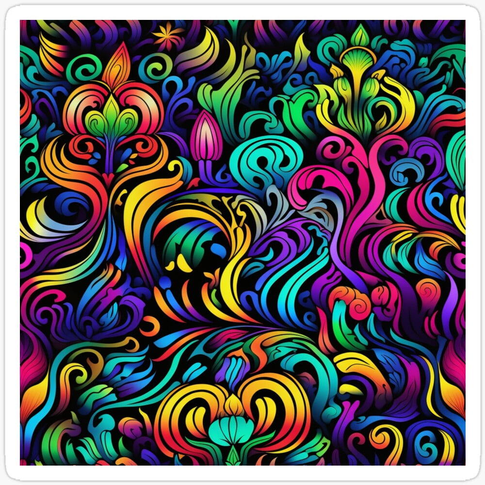 Kira Psychedelic Delirium Sticker - Kir 2622 Hot Trending Vinyl ...