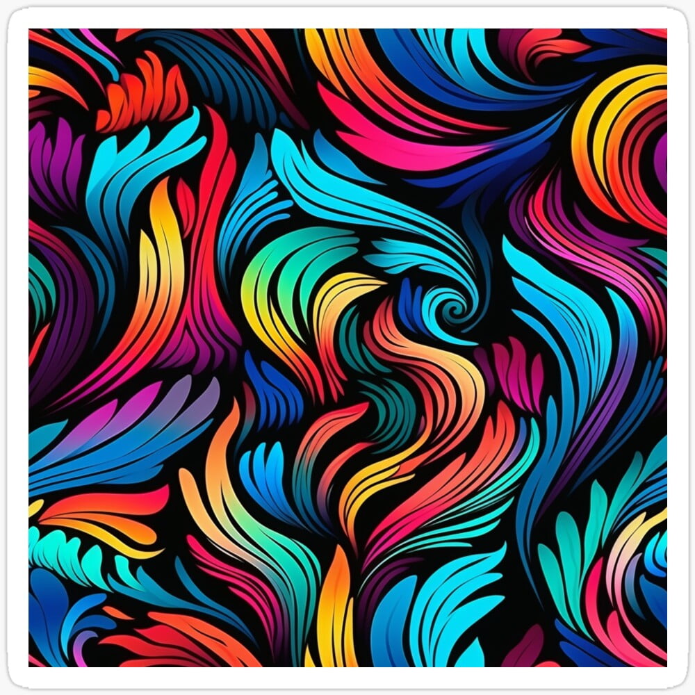 Kira Psychedelic Delirium Sticker - Kir 2630 Hot Trending Vinyl ...