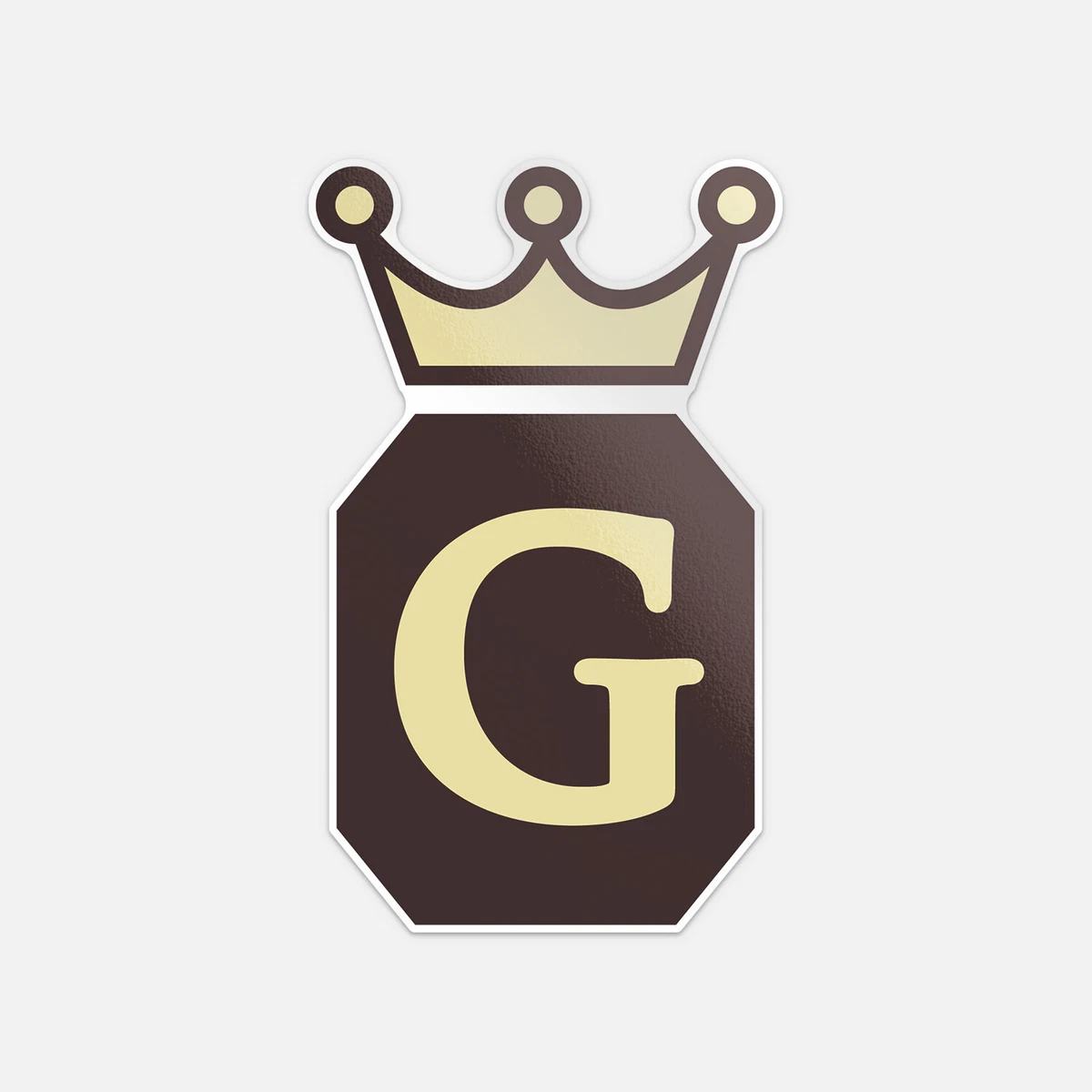 Kira Quality Mark Emblem G Crown Vinyl Sticker Decal Waterproof Sticker ...