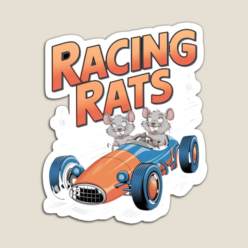 Kira - Racing Rats Sticker - 7690 Hot Trending Vinyl Stickers - Walmart.com