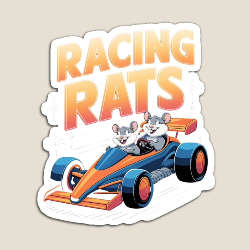Kira - Racing Rats Sticker - 7692 Hot Trending Vinyl Stickers - Walmart.com