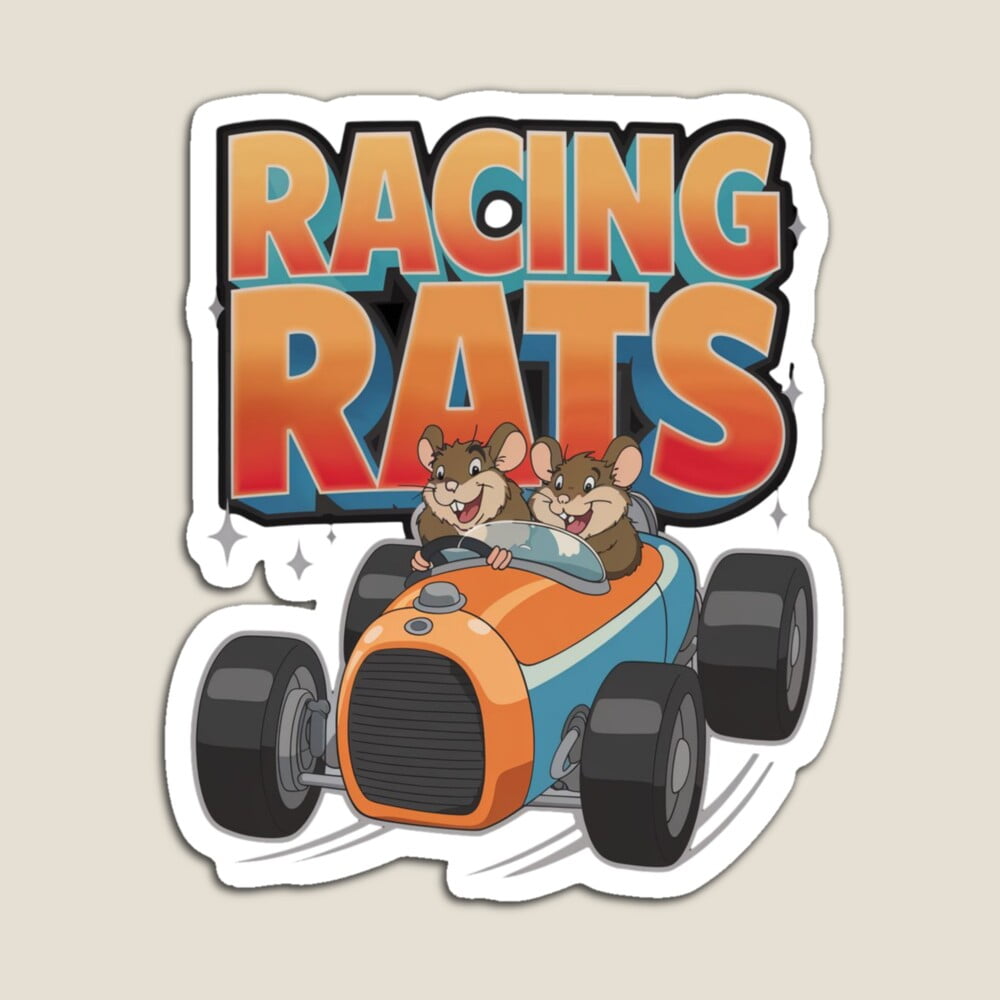 Kira - Racing Rats Sticker - 7693 Hot Trending Vinyl Stickers - Walmart.com