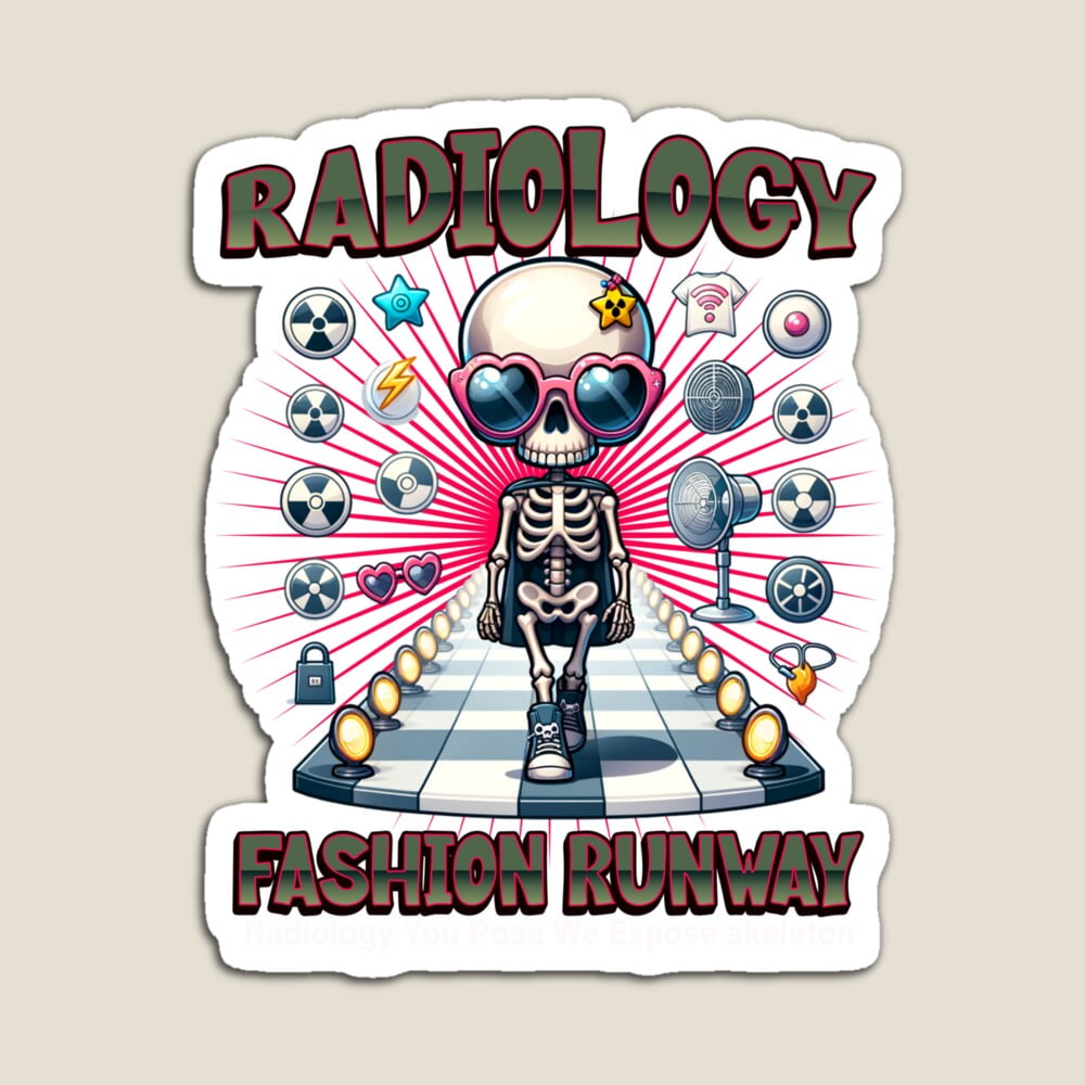 Kira - Radiology You Pose We Expose Skeleton - Radiology Fashion Runway ...