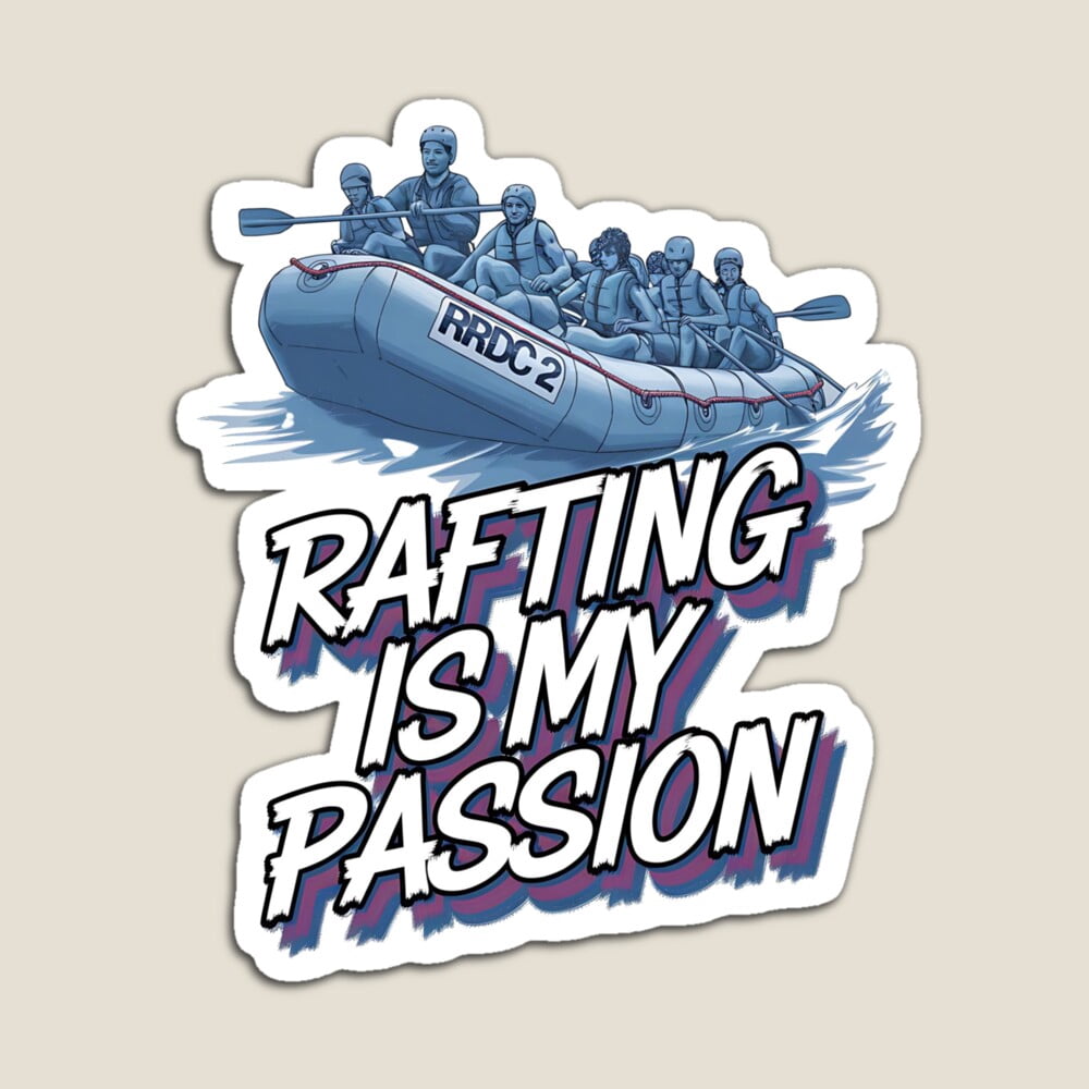 Kira - Rafting Is My Passion - Rafting Its Wet Sticker - 7309 Hot ...