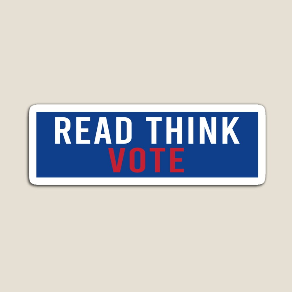 Kira - Read Think Vote 2024 Car Sticker - 2135 Hot Trending Vinyl ...